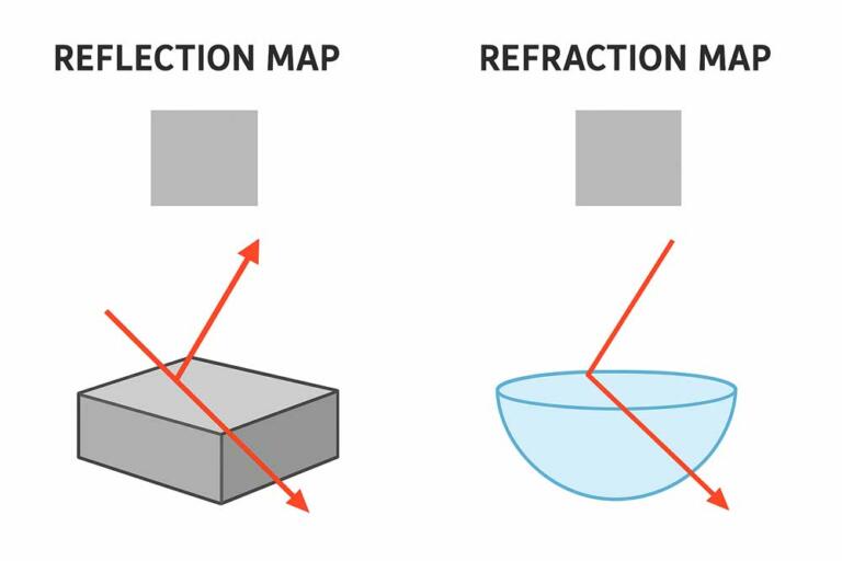 Refraction Map unser Fachbegriffe-Lexikon